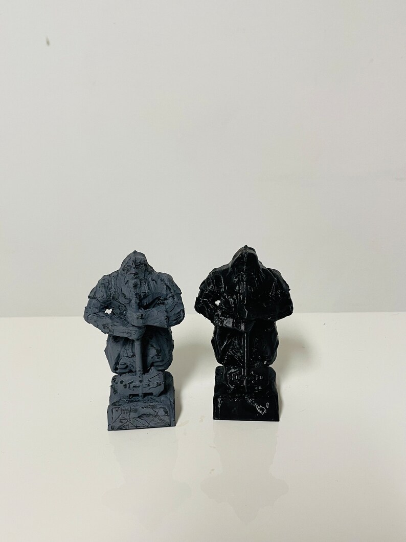 Old Dwarven Statue Dnd Dungeons and Dragons Fantasy Terrain - Etsy