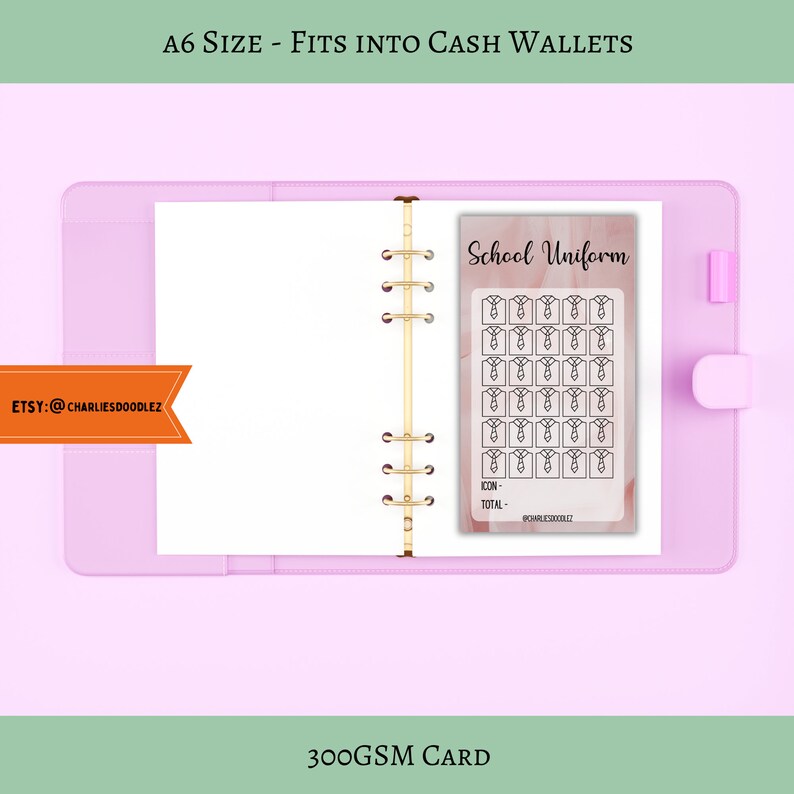 Cash Stuffing Money Saving Challenge Bundle DIGITAL PRINTABLE Bundle of ...