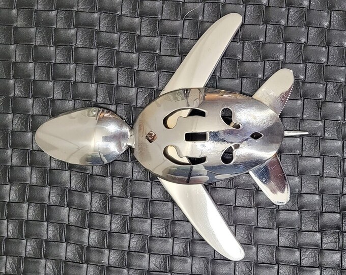 Sea Turtle Made From Silverware - Etsy