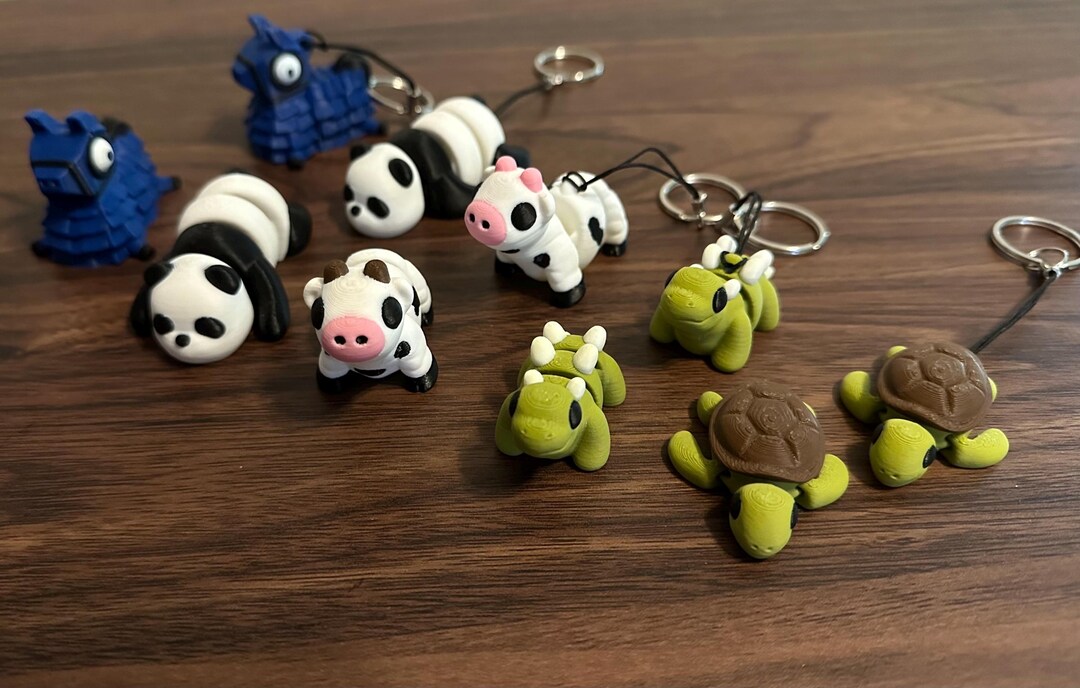 Articulating Keychains by Flexi Factory and ZOU3D - Etsy