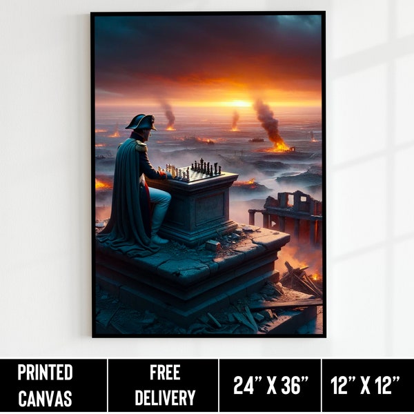 Napoleon Chess Art - Etsy