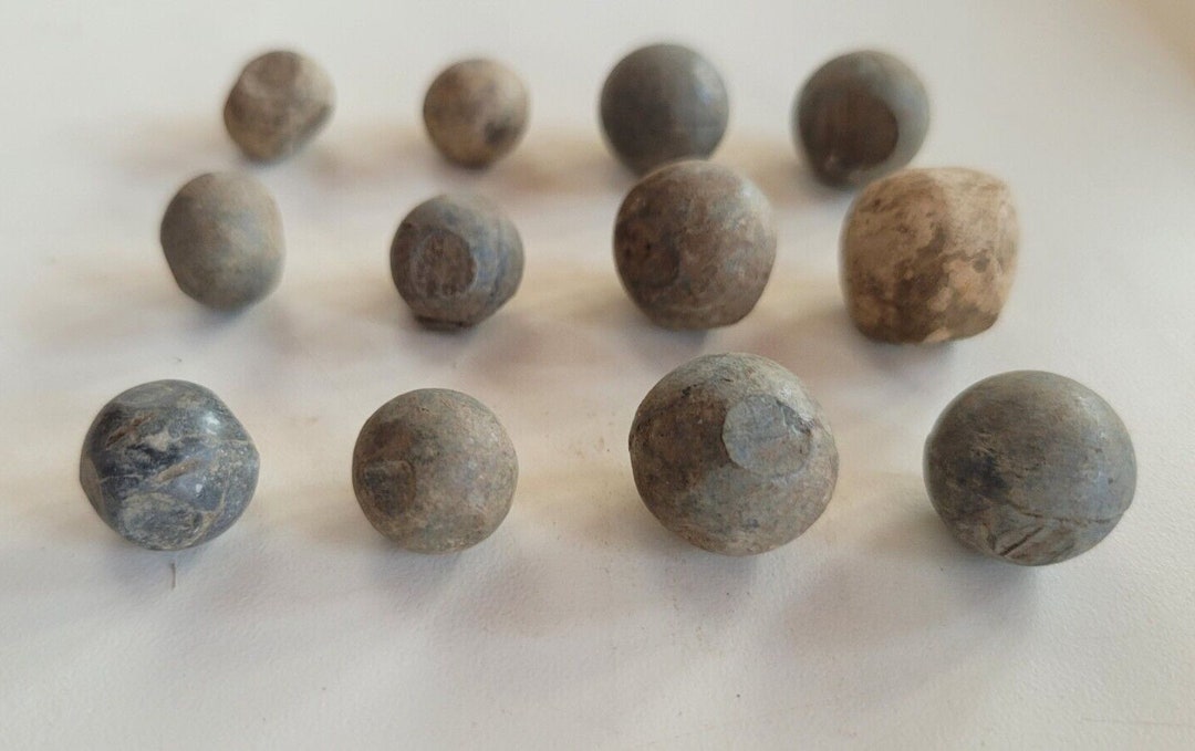 Antique Lead Shrapnel Bullets War 1853-1856 Metal Detector - Etsy