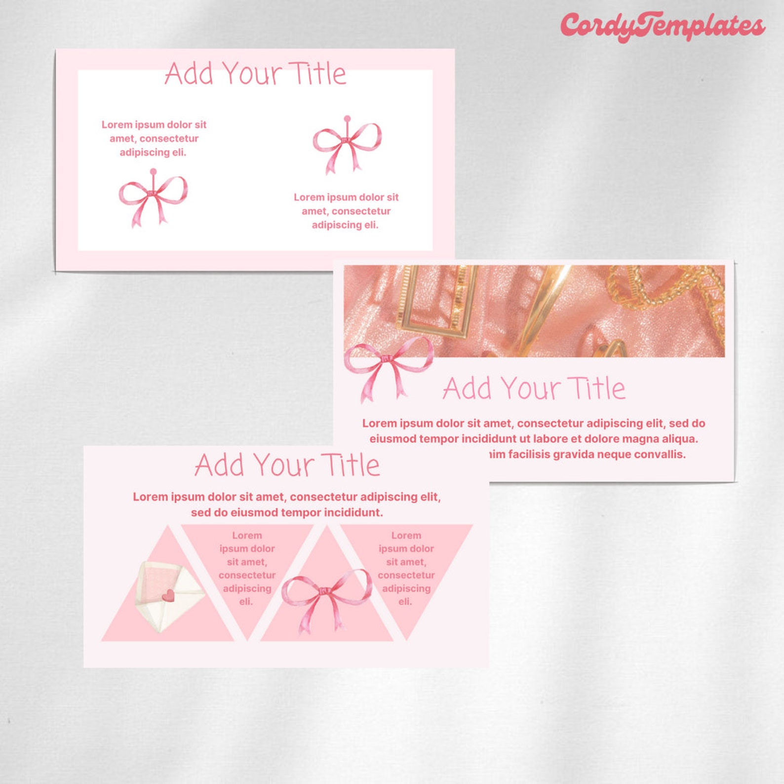 Coquette Aesthetic Powerpoint Template Presentation Canva Template ...
