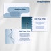 Blue Powerpoint Template Modern Minimal Futuristic Business Powerpoint ...