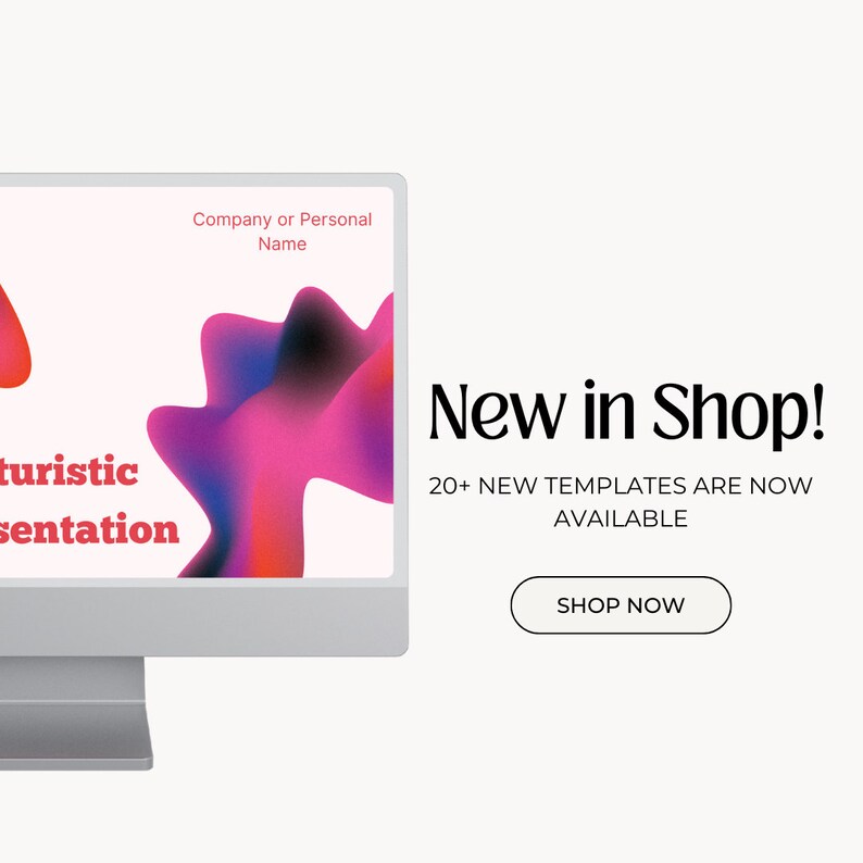 Four Powerpoint Templates Bundle Futuristic Colors Presentation ...