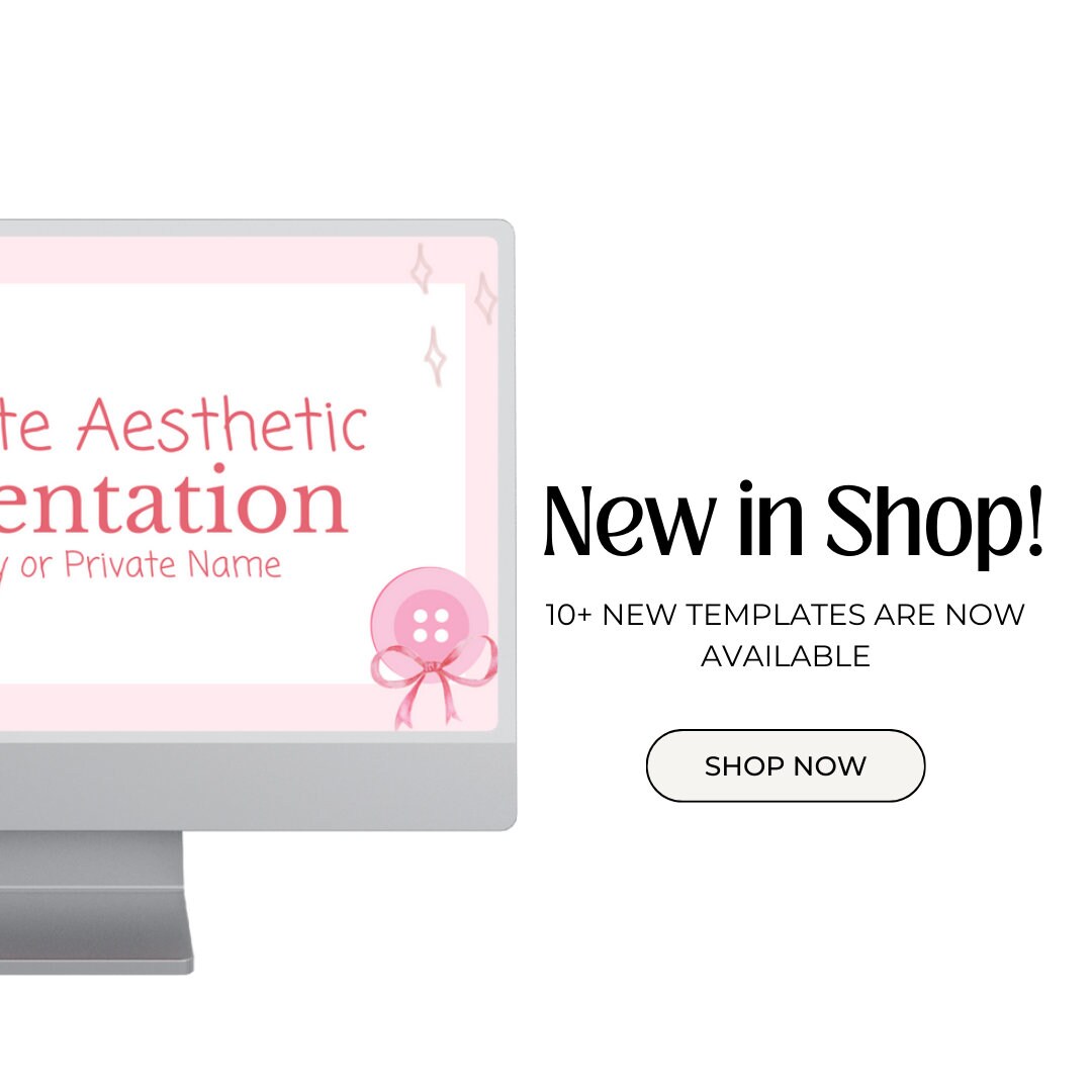 Coquette Aesthetic Powerpoint Template Presentation Canva Template ...