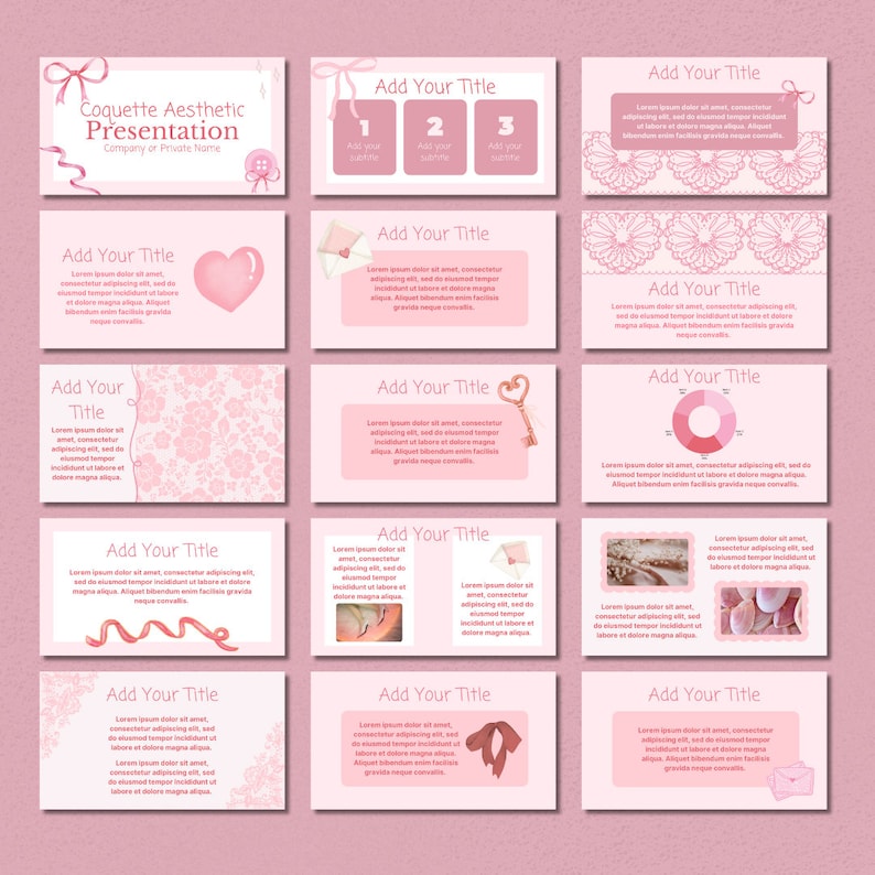 Coquette Aesthetic Powerpoint Template Presentation Canva Template ... Coquette Aesthetic Powerpoint Template Presentation Canva Template ...