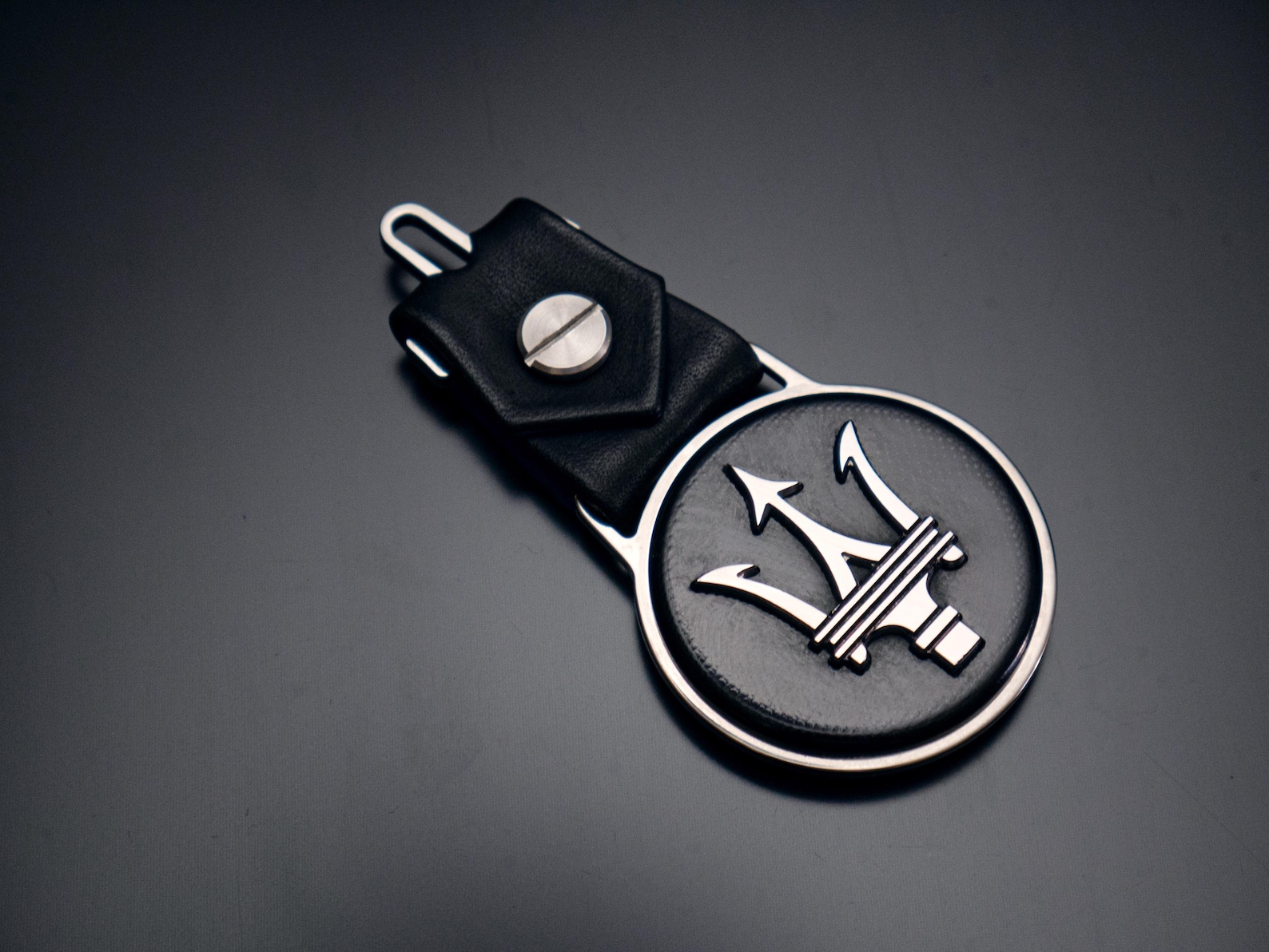Titanium Black Maserati Keychain Spyder Gran Turismo 350 GT Present ...