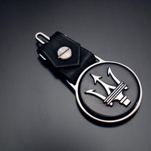 Titanium Black Maserati Keychain Spyder Gran Turismo 350 GT Present ...