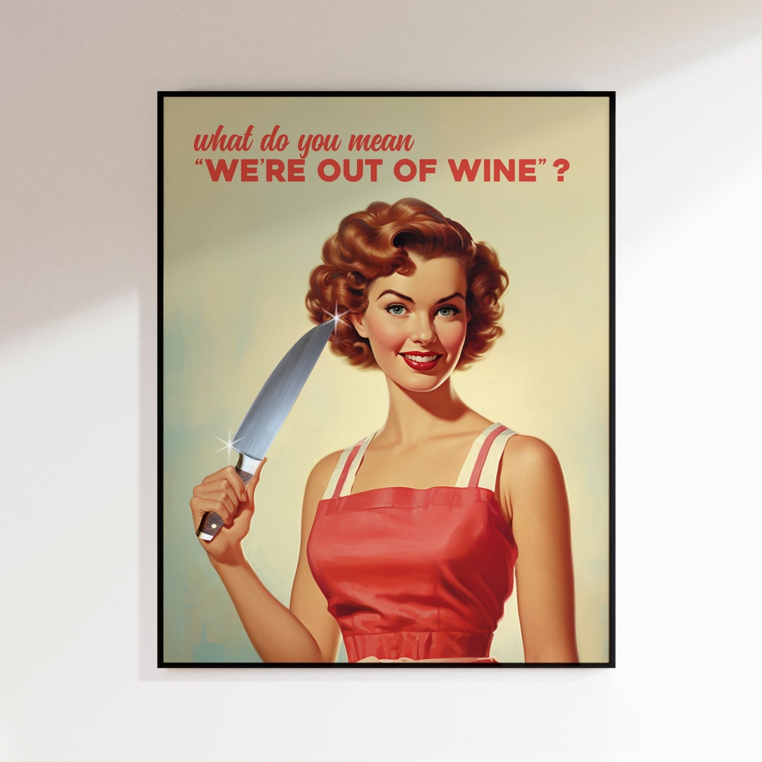 Retro Kitchen Prints Vintage Kitchen Art 50s Print Kitchen - Etsy