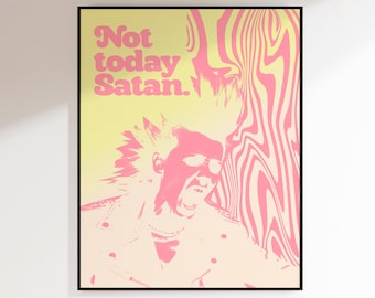 Kidcore Punk TV Head 8x8 Glossy Square Print - Etsy