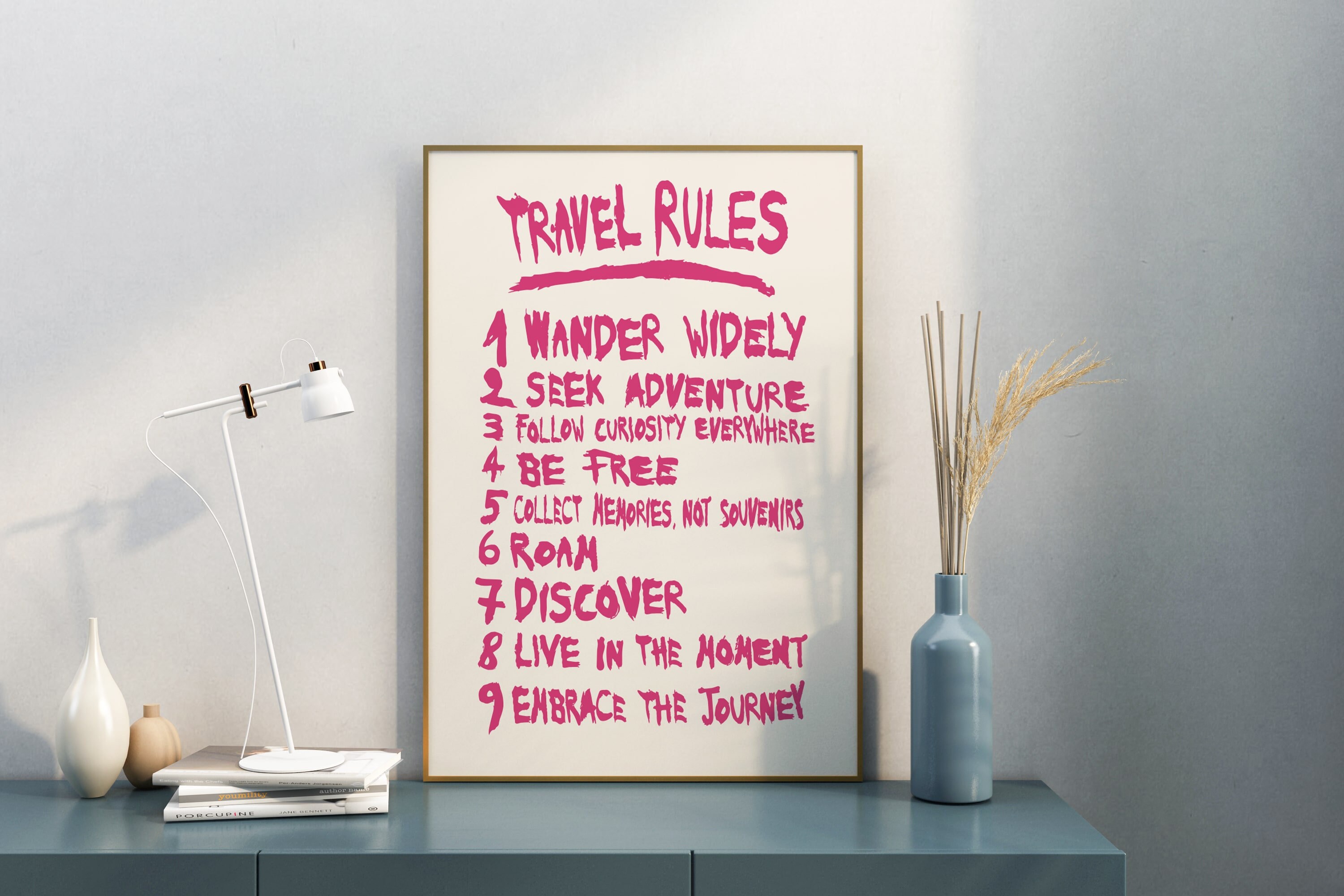 Custom Rules, Apartment Art, Rules of Life, Rules Wall Art, Wall Art ...
