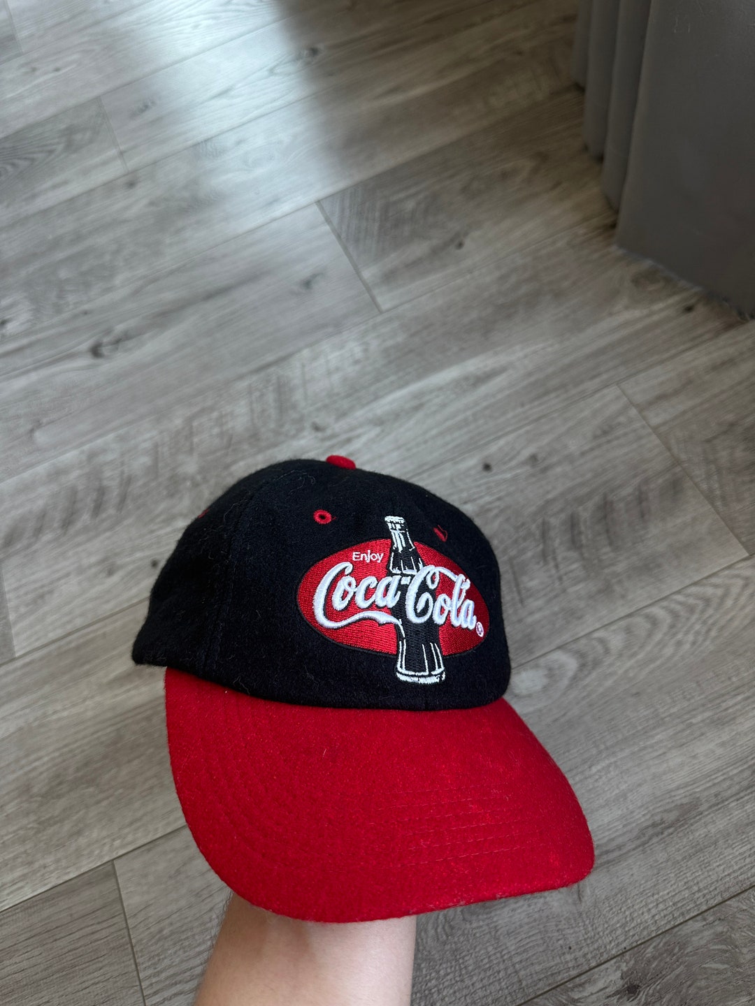 Coca Cola Vintage Wool Cap Snapback - Etsy
