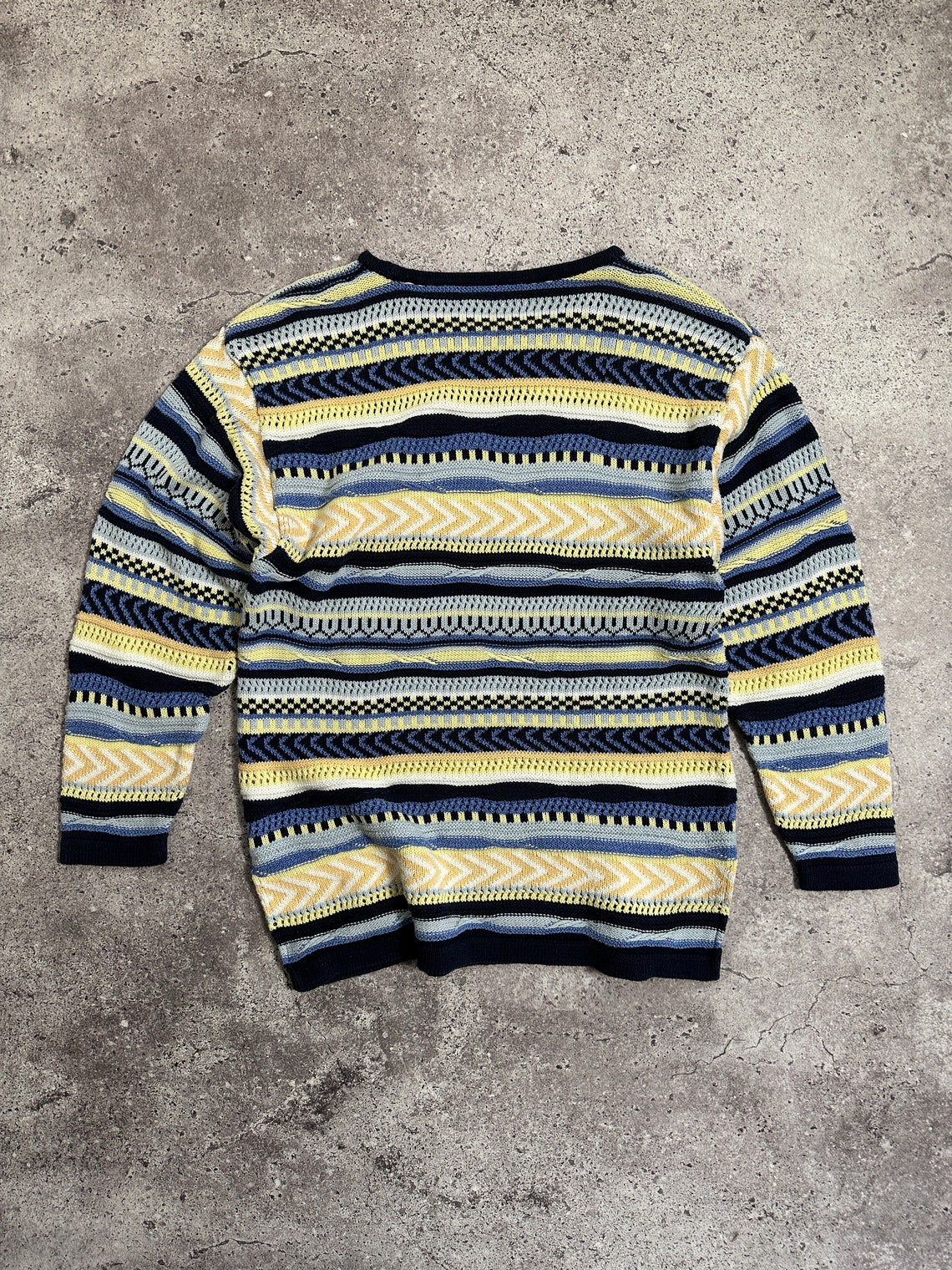 Vintage Coogi Style Textured 3d Womens Knit Sweater - Etsy