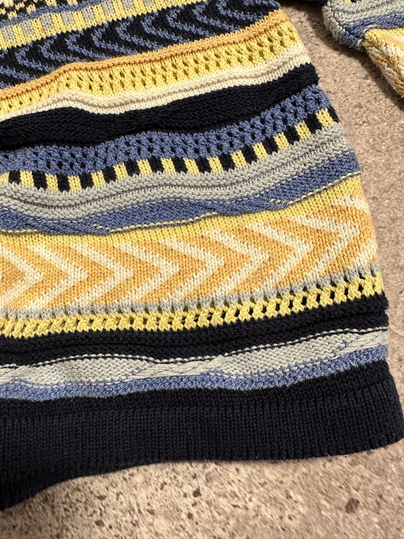 Vintage Coogi Style Textured 3d Women’s Knit Sweater - Etsy