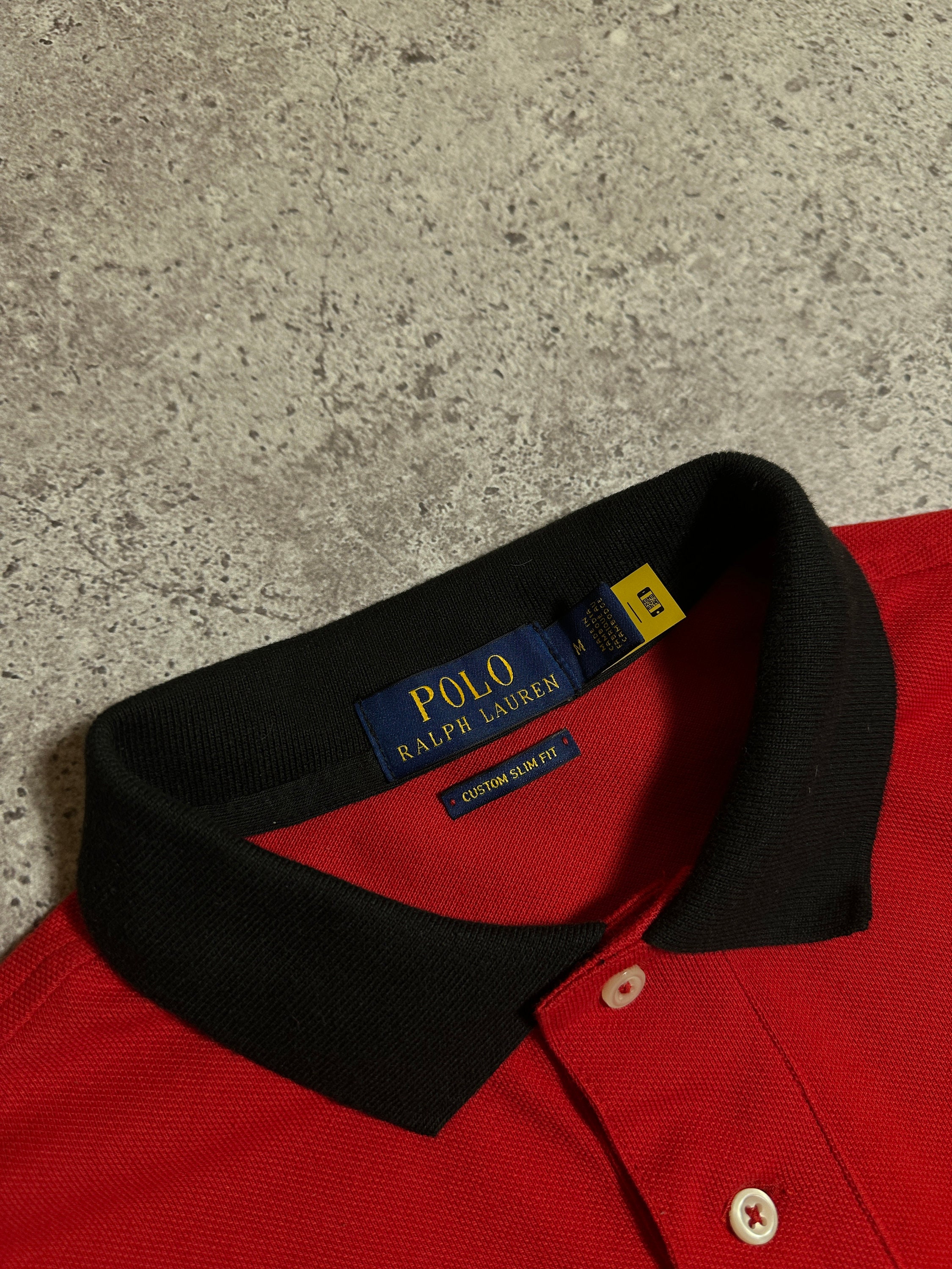 Polo Ralph Lauren Red Mens Logo Polo T Shirt - Etsy
