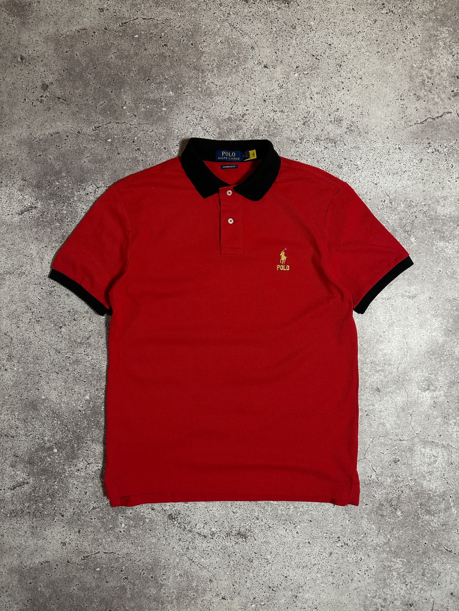 Polo Ralph Lauren Red Men’s Logo Polo T Shirt - Etsy