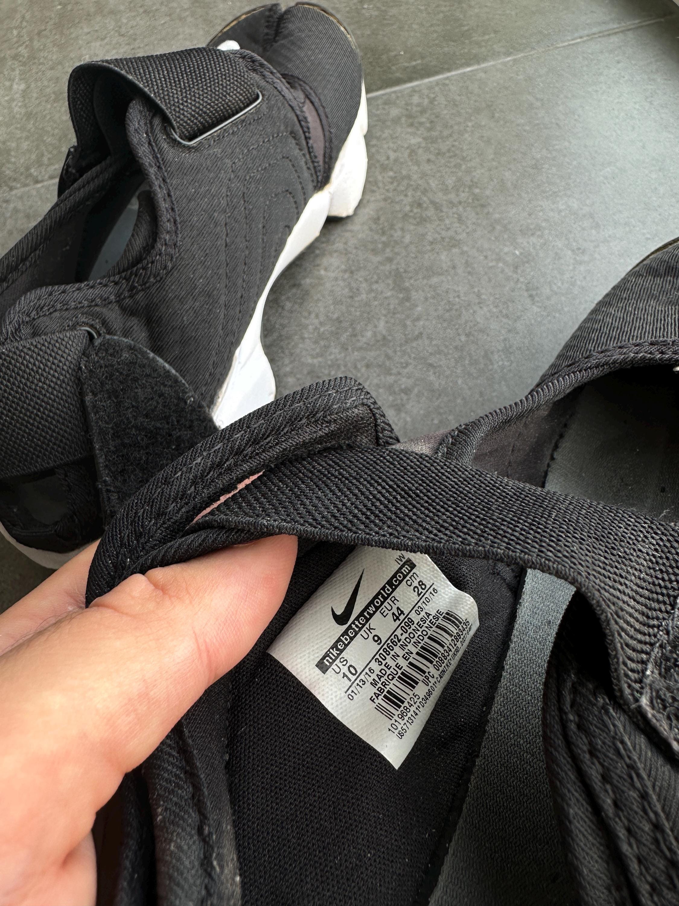 Nike Air Rift Men's Black Swoosh Shoes - Etsy