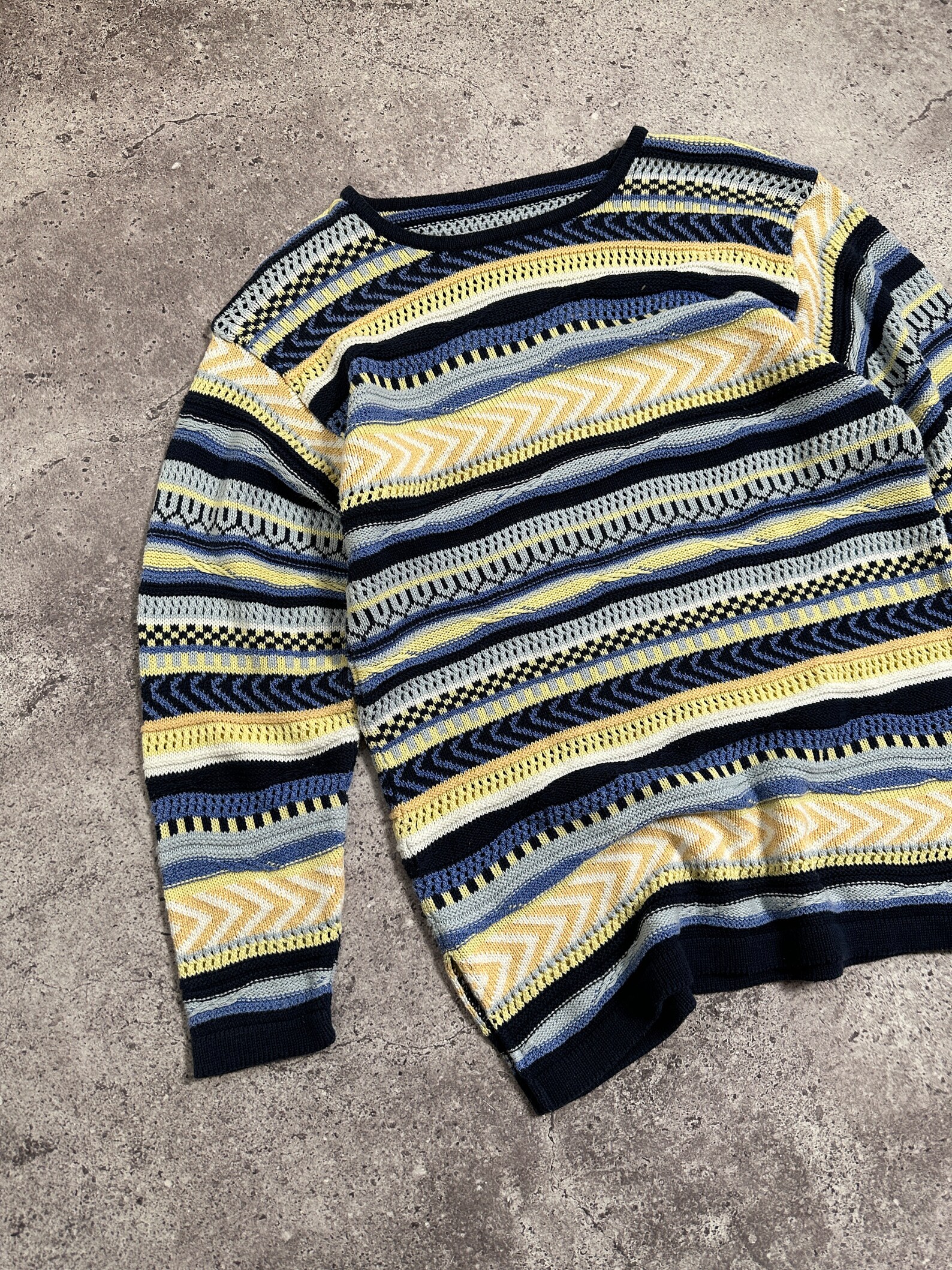 Vintage Coogi Style Textured 3d Women’s Knit Sweater - Etsy