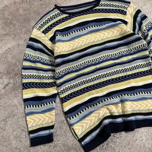 Vintage Coogi Style Textured 3d Women’s Knit Sweater - Etsy