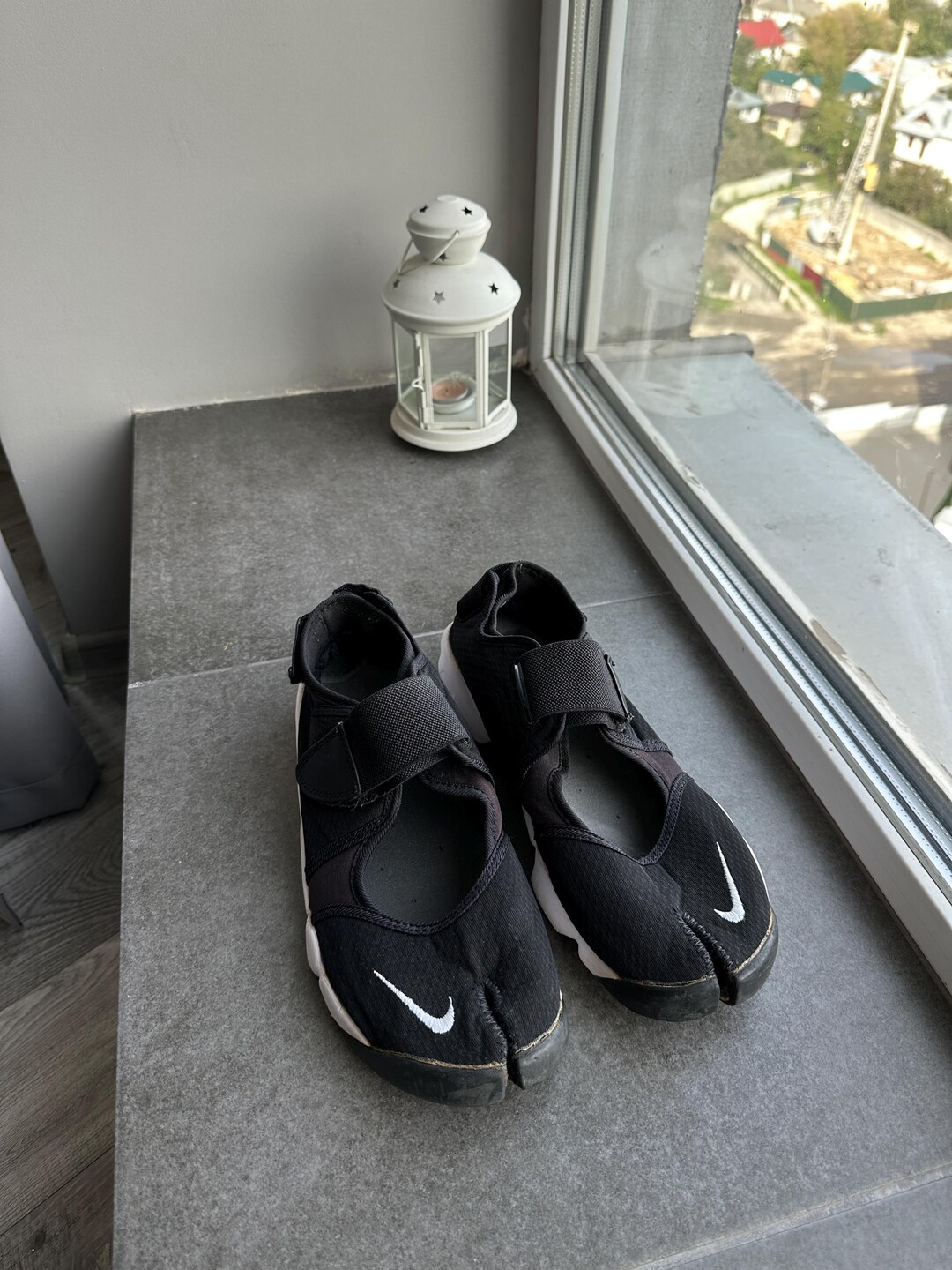 Nike Air Rift Men's Black Swoosh Shoes - Etsy