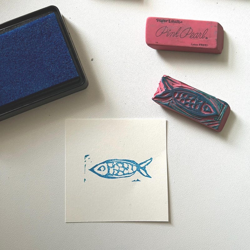 Eraser Stamp - Etsy