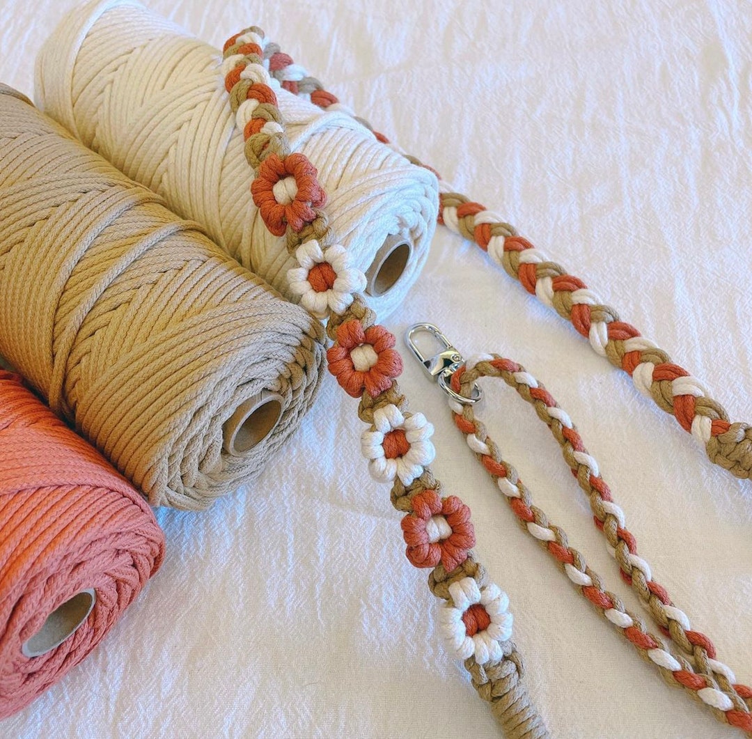 Retro Macrame Phone Shoulder Strap - Etsy