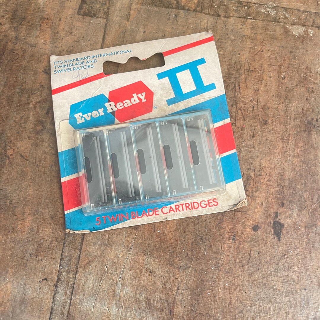 Vintage Ever Ready II Twin Blade Cartridge, Vintage Pharmacy - Etsy