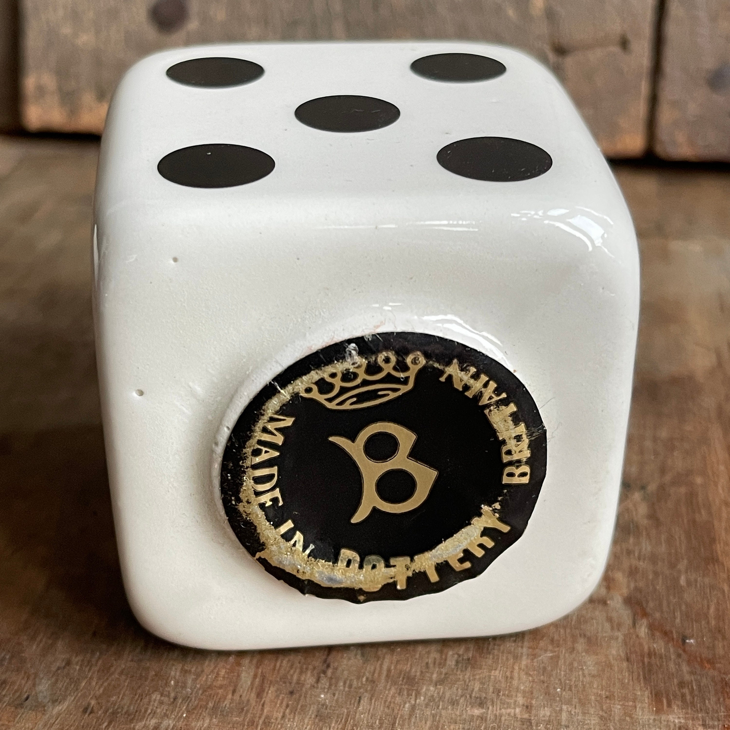 Vintage Square Ceramic Potpourri, Dice Shaped, Gift for Her ...