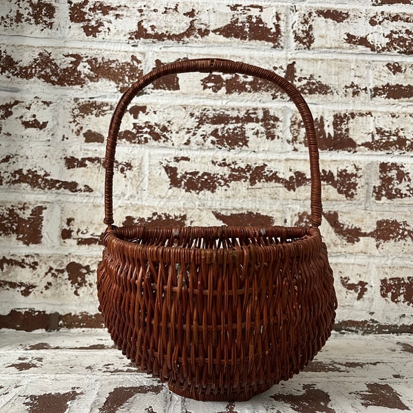 Basket With Handle - Etsy