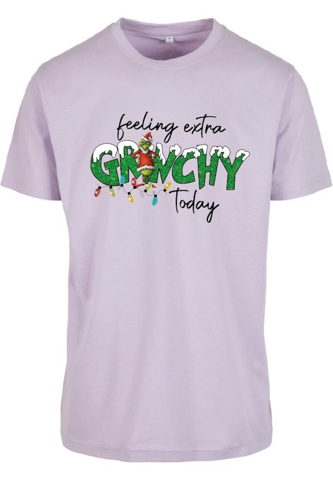 The Grinch 'feeling Extra Grinchy Today' Christmas - Etsy