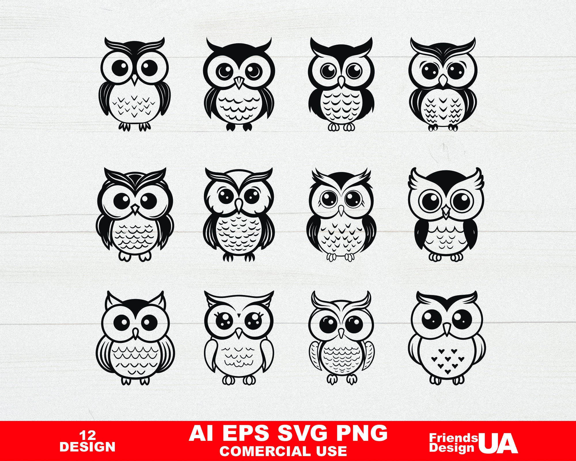 Cute Owl Svg, Baby Owl SVG, Owl Clipart, Owl Png, Floral Owl Svg, Owl ...