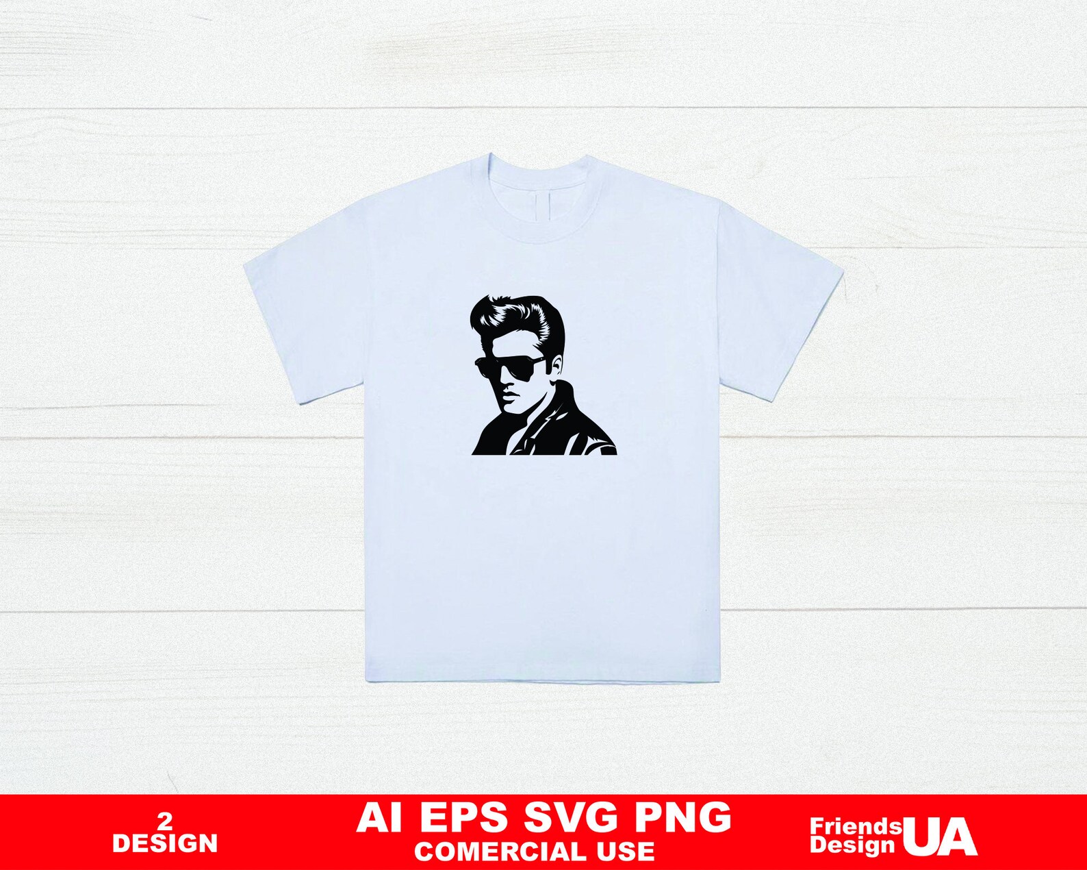 Elvis Presley SVG, King of Rock N Roll, Music, Musician, Vector ...