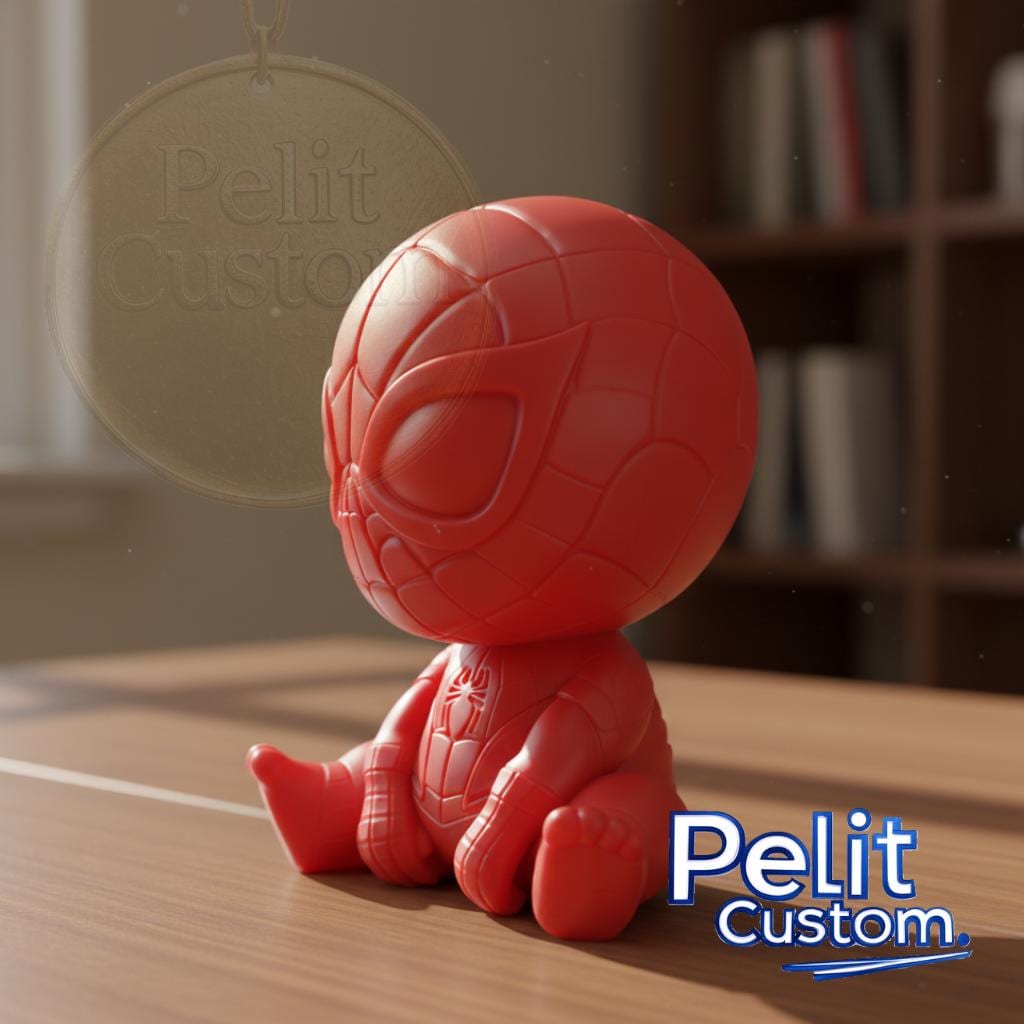 Baby Spider Man Cute Model | Chibi 3D Print Spiderman STL File ...