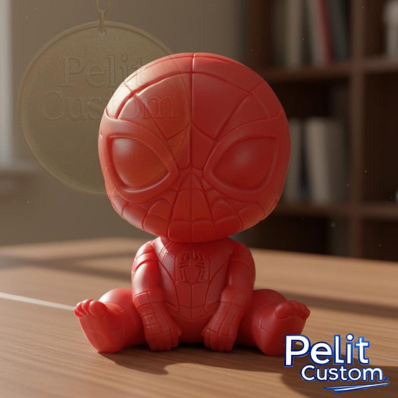 Baby Spider Man Model |cute Chibi 3D Print Spiderman STL File | Digital ...