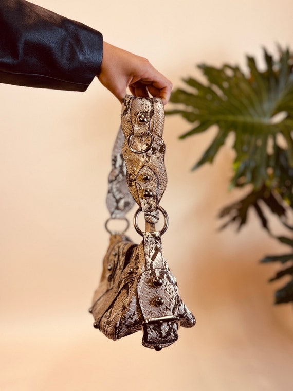 Vintage snake skin handbag - Gem