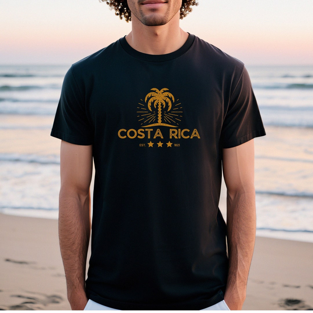 Costa Rica Palm Tree Unisex T-shirt, Costa Rica Gift, Latino Shirt ...