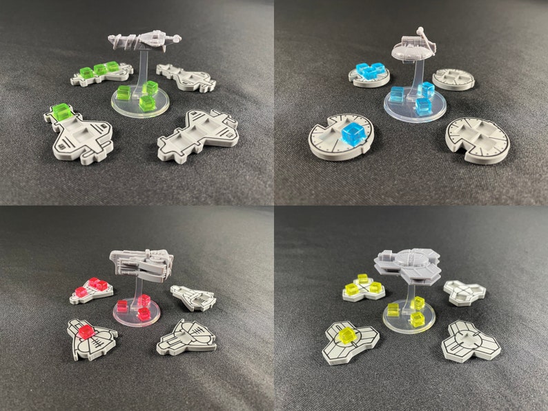 Voidfall Fleet Token Full Set of 98 3d-printed Replacements (with ...