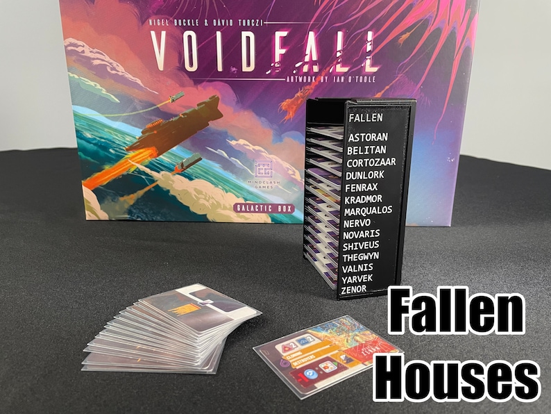 Voidfall House Trays W/ Lids to Store Tech Cards, Starting Agendas ...