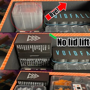 Voidfall House Trays W/ Lids to Store Tech Cards, Starting Agendas ...