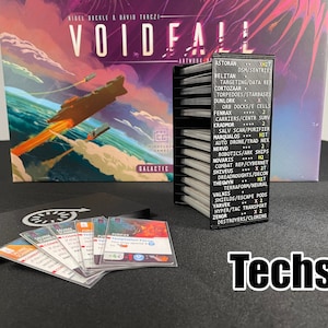 Voidfall House Trays W/ Lids to Store Tech Cards, Starting Agendas, Fallen House Cards, and ...