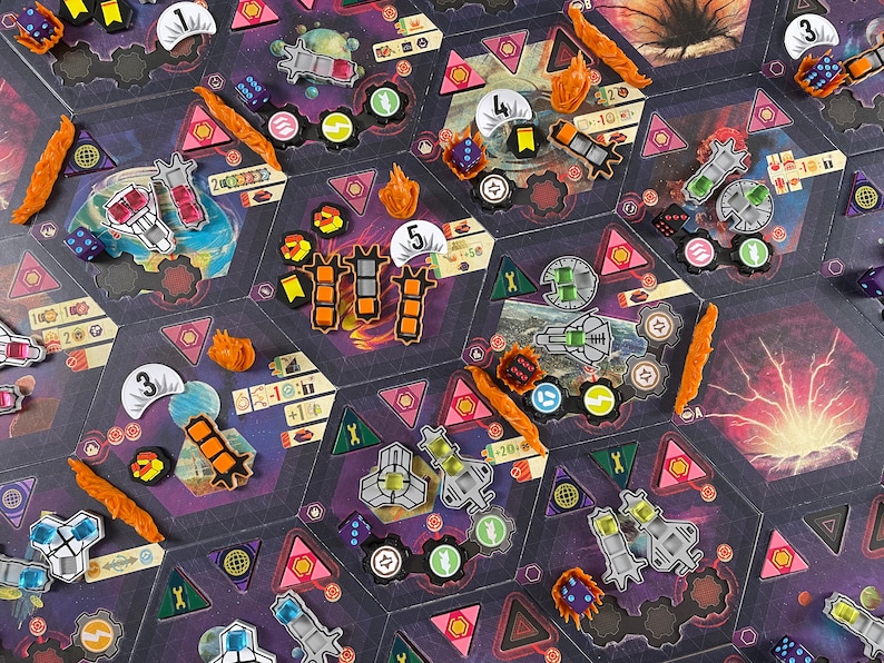 Voidfall Glory Tokens & Trays; Trays Work W/ OR W/o Gametrayz Storage ...