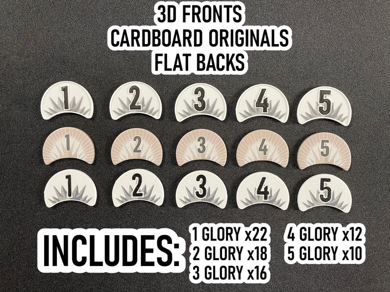 Voidfall Glory Tokens & Trays; Trays Work W/ OR W/o Gametrayz Storage ...