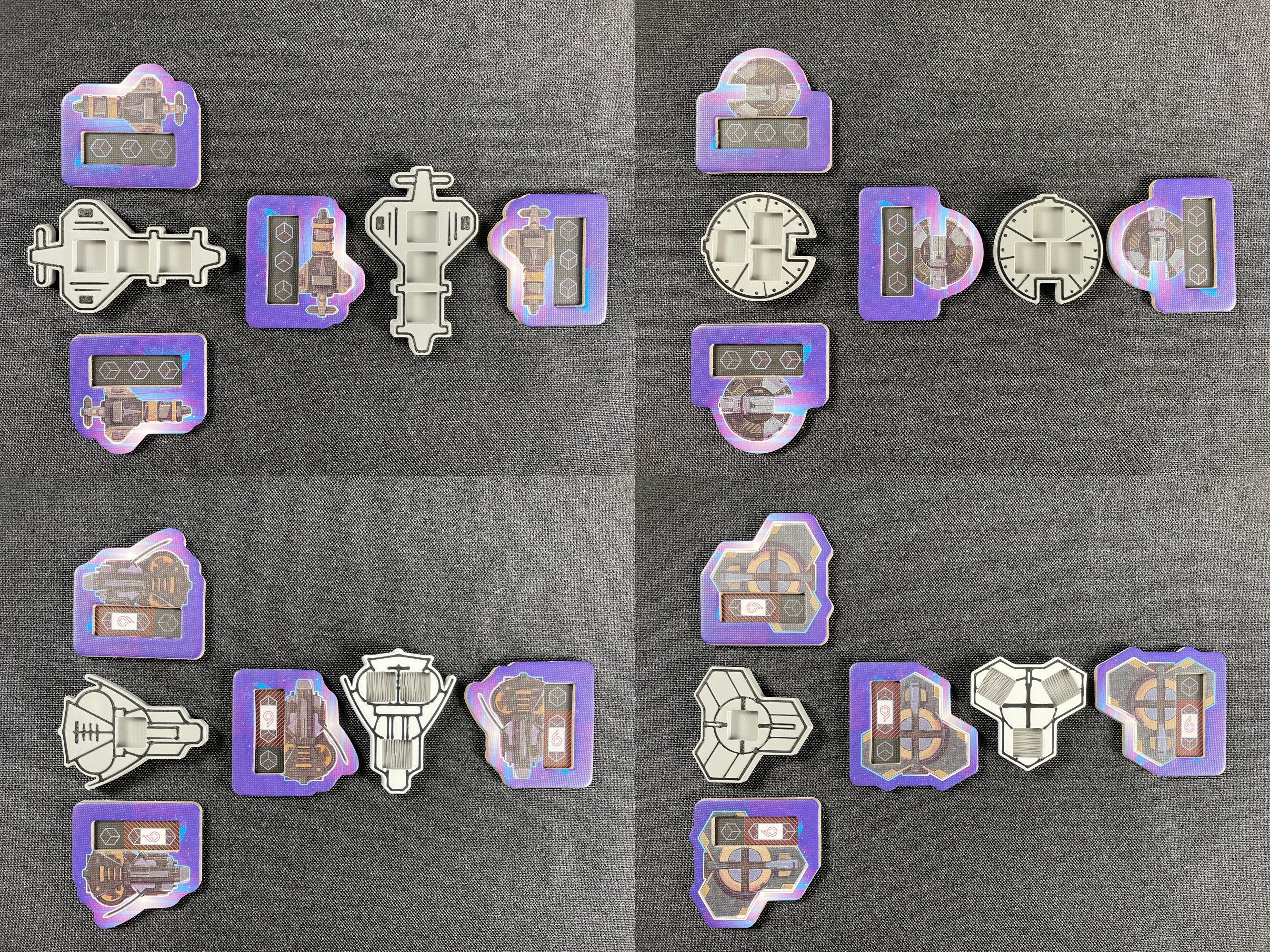 Voidfall Fleet Token Full Set of 98 3d-printed Replacements (with ...