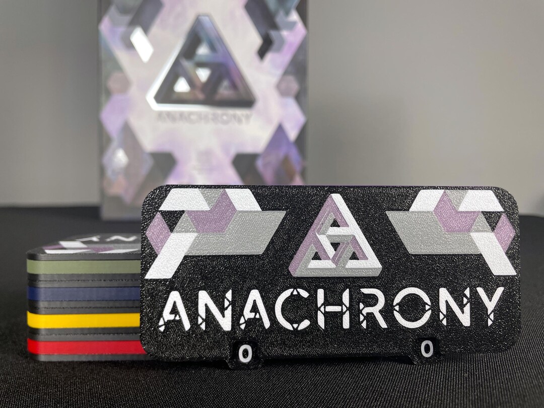 Anachrony No-slip Scoring Dials, Thematic Set of 5 Includes Each Player ...