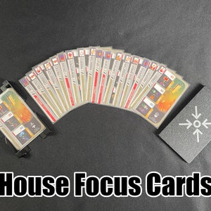 Voidfall House Trays W/ Lids to Store Tech Cards, Starting Agendas, Fallen House Cards, and ...