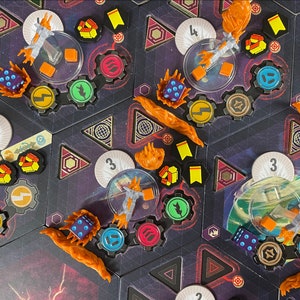 Voidfall Upgraded Bounty & Reclaim Tokens + Custom Microfiber Draw Bags, 3d-printed at High ...