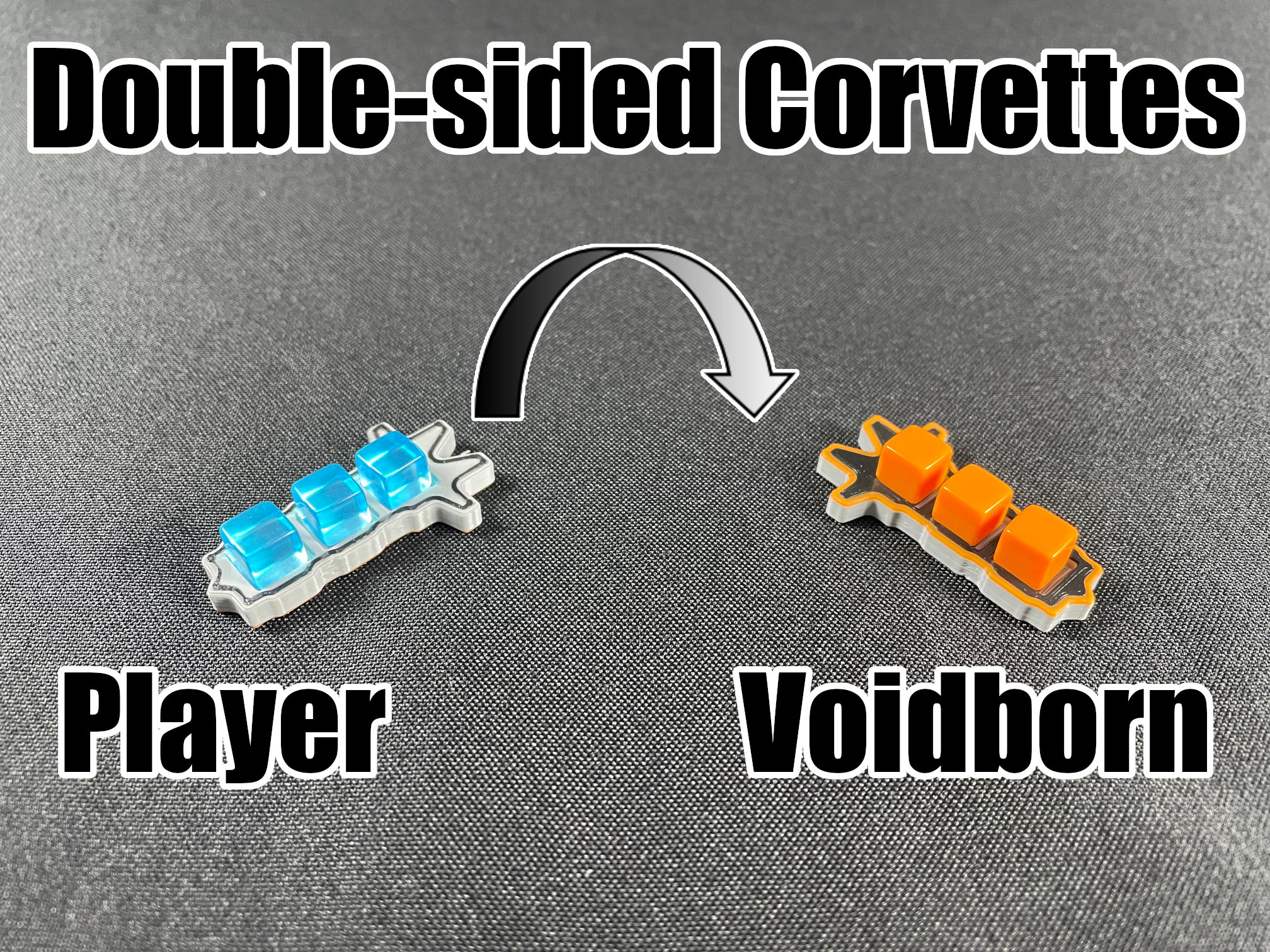 Voidfall Fleet Token Full Set of 98 3d-printed Replacements (with ...