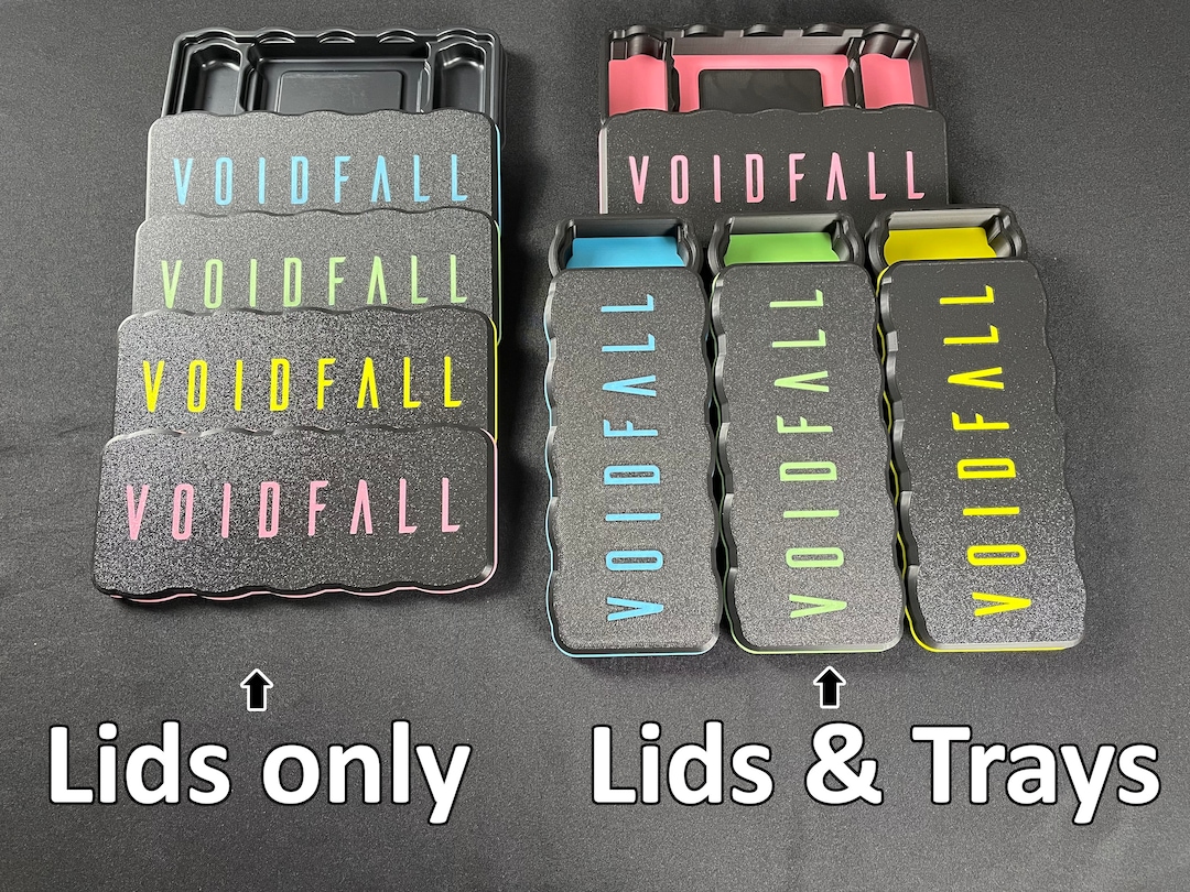 Voidfall Colored Player Lids (trays Optional), 3d-printed at Premium Quality, Holds Tight, Looks ...