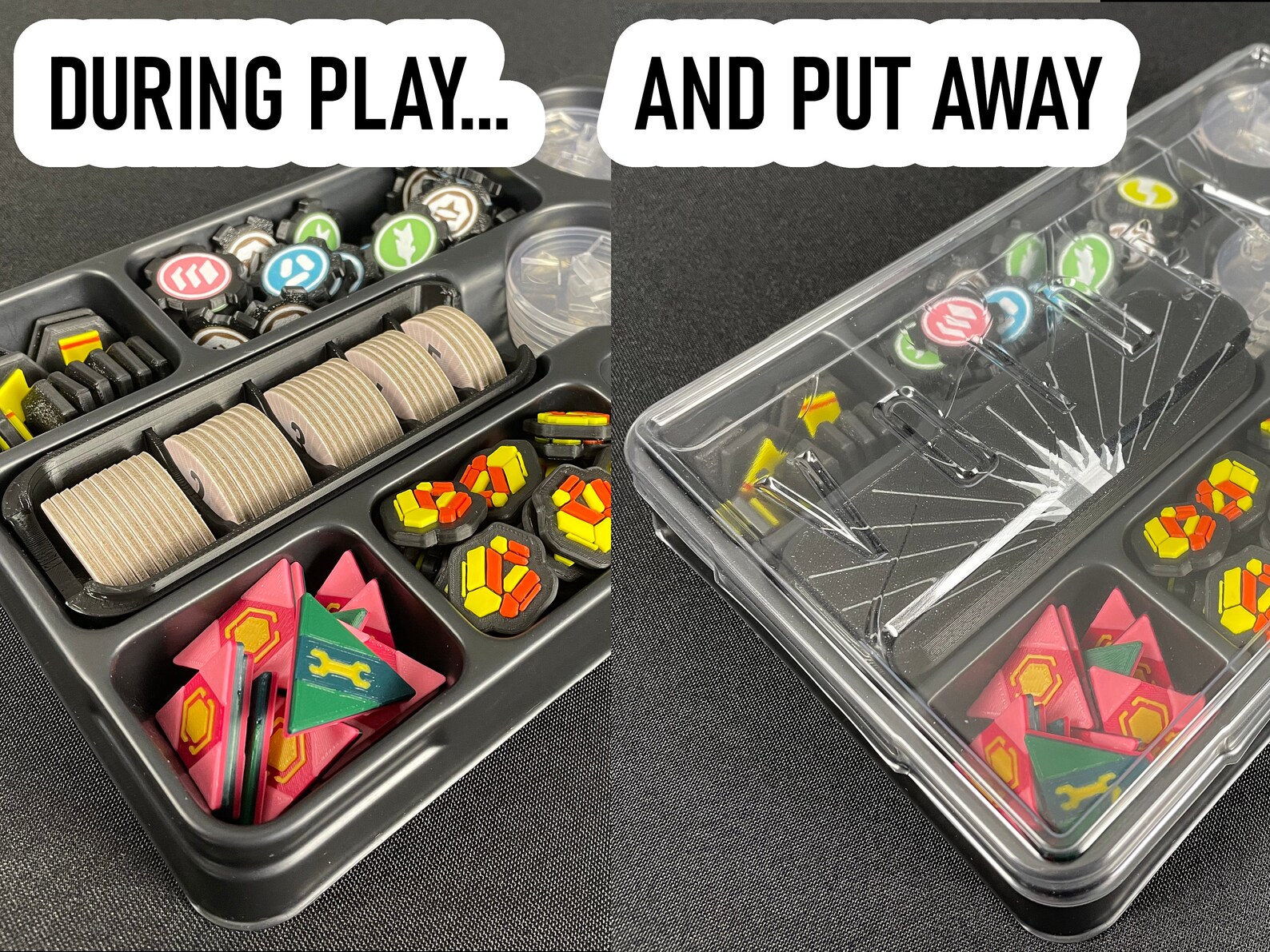 Voidfall Glory Tokens & Trays; Trays Work W/ OR W/o Gametrayz Storage ...